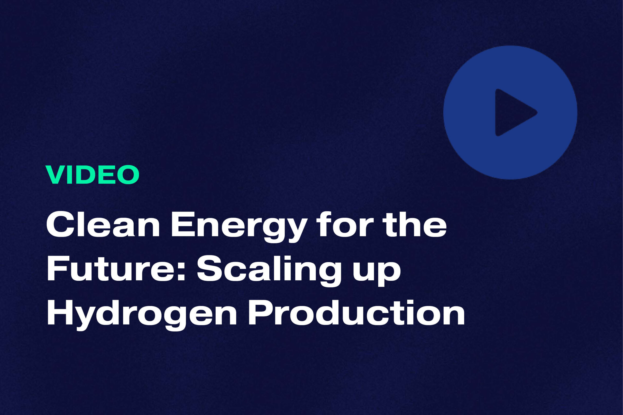 Video: Scaling up Hydrogen Production - Dynapower Video: Scaling up Hydrogen Production - Dynapower